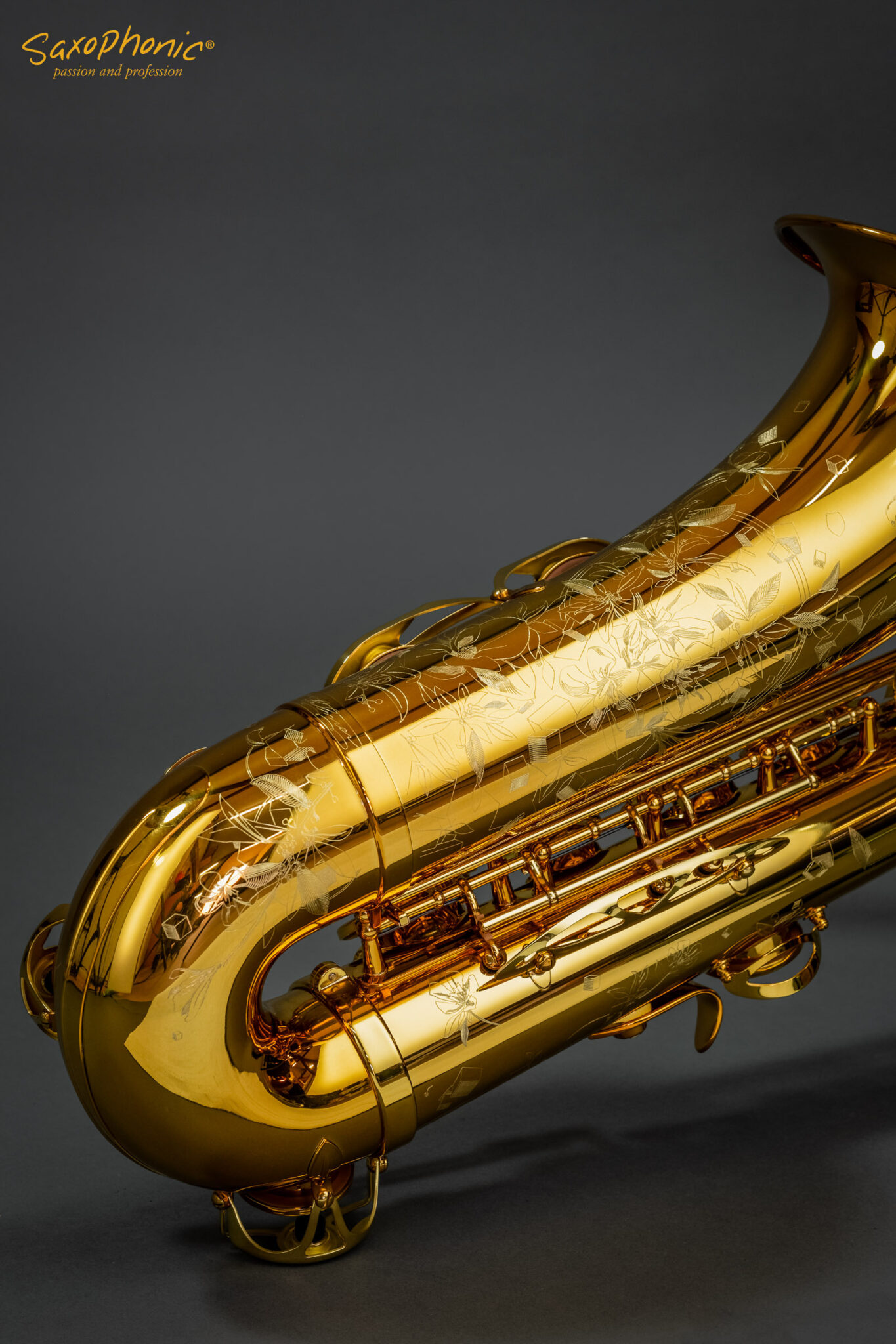 **Vorrätig** Tenorsaxophon Henri SELMER Paris SUPREME, dunkler Goldlack ...